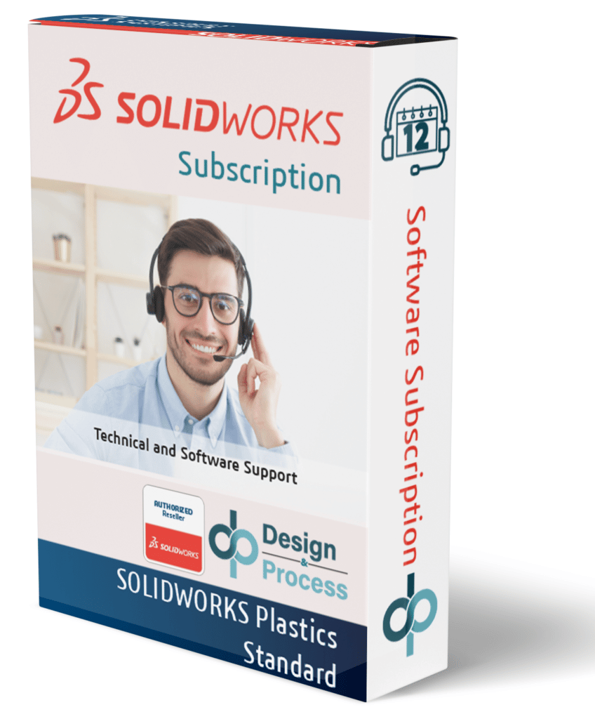 SOLIDWORKS Plastics Standard Service - 1 Year | Design and Process